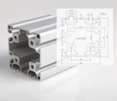 China Hot! Reliable Performance Aluminum T Slotted Framing for Machine Frames for sale