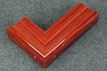 China Extruded Aluminum with Wood Grain Finish for sale