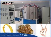 China Necklace Jewellery Sputter Coating Machine , High Precision Gold Plating Machine for sale