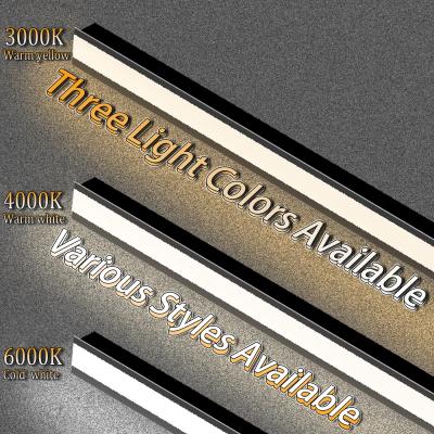 China Lineaire lichtbalk voor ingebouwde kasten Snijdbare lengte Elke 3 LED's Garderobe licht Te koop