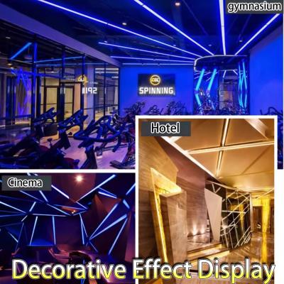 China Invoerfrequentie 50/60 HZ zelfklevende lichtstrook voor 24v lineaire plafonddecoratie Te koop