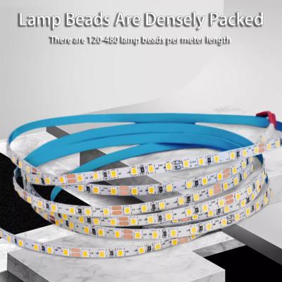 Cina IP65 resistente all'acqua 24V LED Light Strip per il soggiorno in vendita