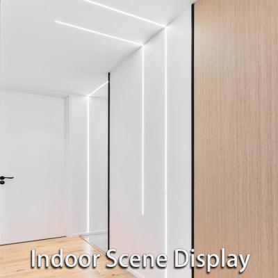 China 12v24v Low Voltage Bare Panel Light With Led Light Strip Self-Adhesive Patch Linear Light Embedded No Strobe Living Room Ceiling for sale