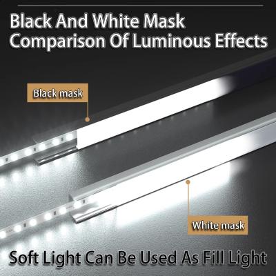China 12v24v Low Voltage Bare Panel Light With Led Light Strip Self-Adhesive Patch Linear Light Embedded No Strobe Living Room Ceiling for sale