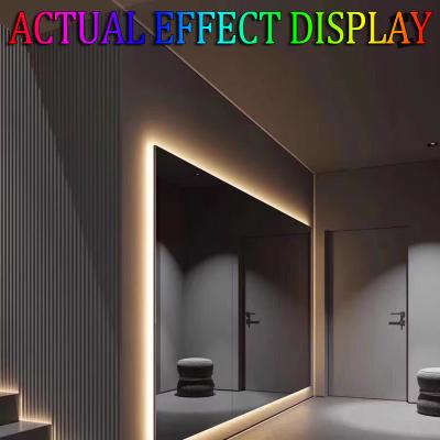 China Ople Light Strip Led de baixa tensão 24V Placa de placa nua Faixa auto-aderente de apoio de sala de estar embutida Fenda de alumínio Lâmina linear à venda