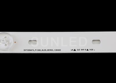 China Led tv backlight Toshiba aluminium 6 leds 32inch tv backlight bar for sale