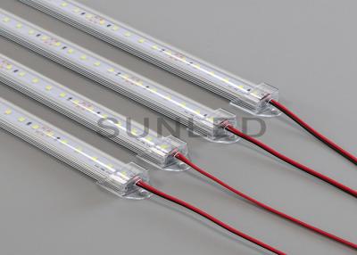 China Superhelderheid Aluminium LED-balk SMD2835 DC12V 72 LED koud wit licht Rigid strip Te koop