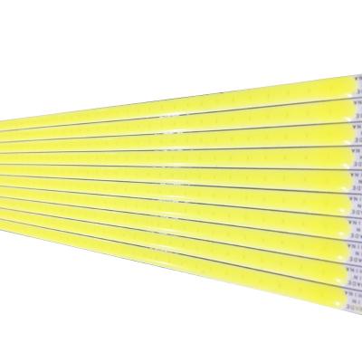 Cina Bianco freddo 20000k Dc12v 10w 35lm Cob rigida striscia LED in vendita