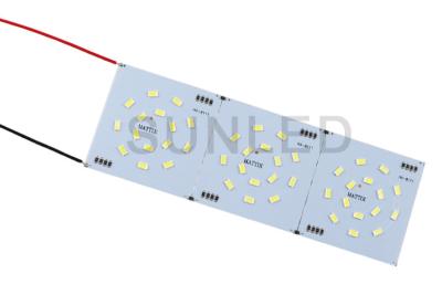 Cina 12W/M Base in alluminio SMD2835 Luci a strisce LED rigide in vendita