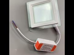 IP44 6500K 웅크림 정사각형 천장 조명 6w 둥근 LED 패널 조명