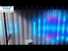Tweelaags opgehangen aluminium LED-strookverlichting Op maat gemaakte verlichtingsoplossing