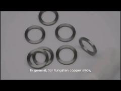 Tungsten heavy metal alloy  92.5WNicu ring