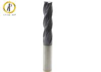 China High Accuracy Tungsten Carbide Cutting Tools Solid Carbide Corner Radius End Mills for sale