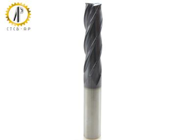 China High Accuracy Tungsten Carbide Cutting Tools Solid Carbide Corner Radius End Mills for sale
