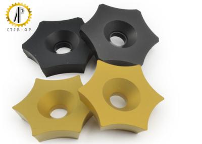 China CNC  Tungsten Carbide Inserts Cutting Tools Six Sided External Scarfing Inserts for sale