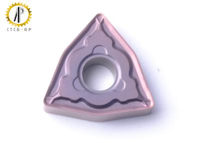 Cina Il carburo del triangolo del rivestimento di PVD inserisce WNMG080408 per l'elaborazione dell'acciaio inossidabile in vendita