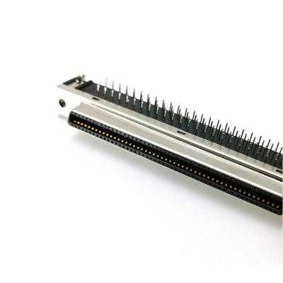 Cina oro femminile del connettore del PWB del passo PBT GF30 di 1.27mm il servo ha placcato il tipo angolo retto del CN in vendita