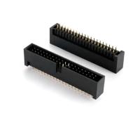 China Gold Plated PCB Socket Connector with Optional Height for sale
