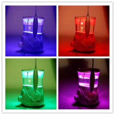 China LED light Massage 700ML Volume 100-240V wholesale gum care oral irrigator dental water flosser for sale