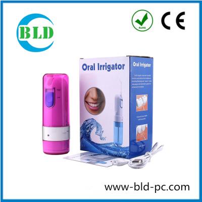 China Rechargeable USB Charging Water Flosser Cordless 200ml Volume factory supply custom color,logo for sale