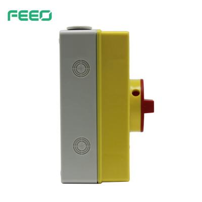 Cina Il commutatore impermeabile IP66 giallo dell'isolatore di FAIS 690VAC 32A protegge il livello in vendita