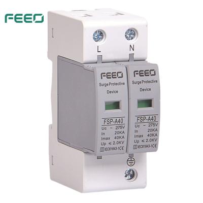 Cina FSP-A40 40KA indicano la protezione dell'impulso di CA con il relé di massima in vendita