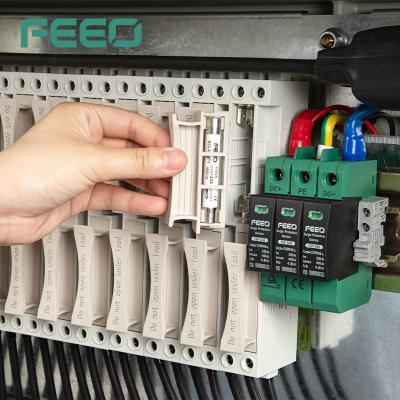 Cina Protezione d'acciaio fredda di cortocircuito del contenitore di combinatrice di 1500V PVSolar in vendita