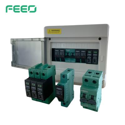 China la secuencia de energía solar del panel 1 en 1 ata hacia fuera la caja del combinador de DC para el panel solar con el certificado del TUV del CE. en venta