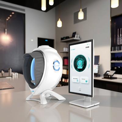 China Trends 10 Images Skin Analyzer M8 AI-Powered Face Analysis with Tailored Report 21.5 Inch Touchscreen EU Plug Compatibility for sale