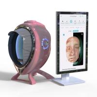 China AI LED Multispectral Skin Analyzer with 10 Filters 20 Face Features Custom Logo US Plug for sale