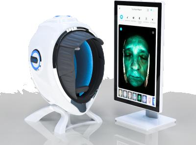 China DPL M8 Portable 3D AI LED Face Skin Analyzer 21.5