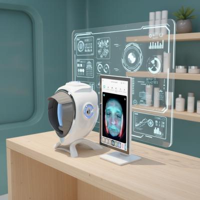 China AI Techniques Multi-spectrum 3d Skin Analyzer for 20 Facial Skin Problem Data-Driven Detects with 24 Languages for sale