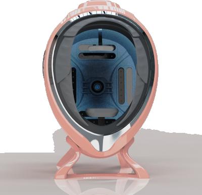 China AI Skin Analyzer with LED Technology Face Moisture Detection 21.5