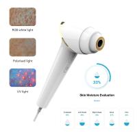 China LED Multispectral AI Skin Analyzer 3D Freckles 20 Face Problematic Features Detect Comparative Analysis EU/US Compatible Endless for sale