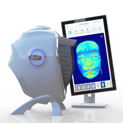 China Advanced Detection AI Skin Analyzer Free logo Laser Multi-spectrum Technology for 20 Facial Problematic Features Solution for sale