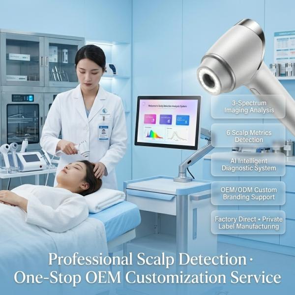 Quality Source Factory JLM-M8 Multispectral Skin Analyzer | 10 Spectra HD Imaging | AI 18D Analysis | OEM/ODM Supported for sale