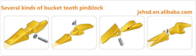 kinds of bucket tooth pin and lock supply