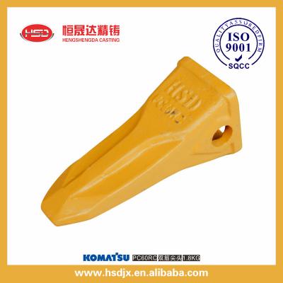 Китай PC60RC PC60 PC60TL Экскаваторные зубы для ведра высококачественной сплавной стали продается