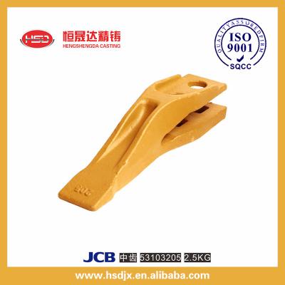 China JCB 53103205 53103208 53103209 Carregador de rodas Dentes de balde Ideal para mineração e trabalho pesado à venda