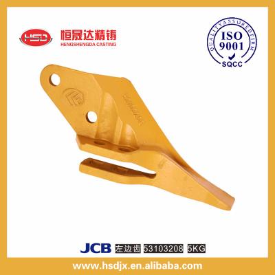 China JCB 53103205 53103208 53103209 Carregador de rodas Dentes de balde Ideal para mineração e trabalho pesado à venda