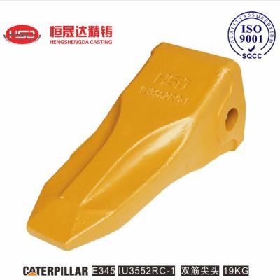 Cina E345 1U3552 1U3552RC 1U3552TL Scavatore secchio denti piatti per giallo in vendita