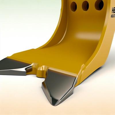 Cina HB 480-530 Durezza denti di secchio per escavatori con larghezza standard e durezza 3-5 in vendita