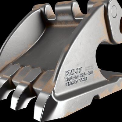 中国 コマツ油圧ショベルバケット歯 HB 480-530 硬度3-5 ヘビーデューティーで耐久性あり 販売のため