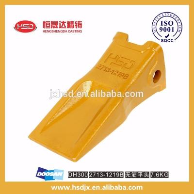 China factory provide tooth point DH300 digging excavator forged bucket teeth for sale