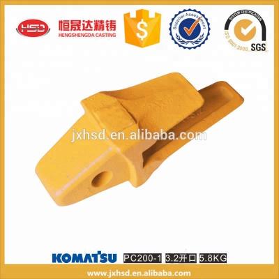Cina Alibaba fornitori cinesi escavatore PC200 parti di ricambio bucket denti adattatore in vendita