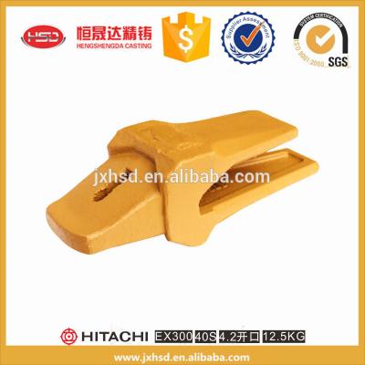China Bouwmachines Onderdelen graafmachine EX300 emmer tandadapter 40S te koop Te koop