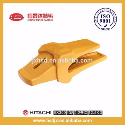 China Bouwmachines Onderdelen graafmachine EX300 emmer tandadapter 40S te koop Te koop