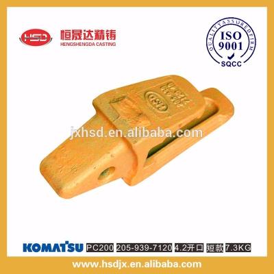China korte type graafmachine tandadapter 205-939-7120 voor PC200 Te koop