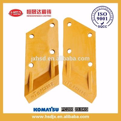 Cina Tagliatori laterali di secchio di escavatore / bordi di taglio / bit terminale in vendita