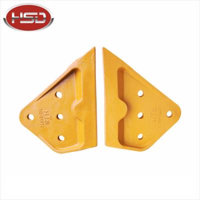 China alloy steel excavator J350 spare parte 2 holes type bucket protect edge block for sale